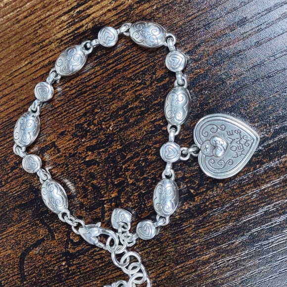 Brighton | Jewelry | Brighton Heart Bracelet | Poshmark
